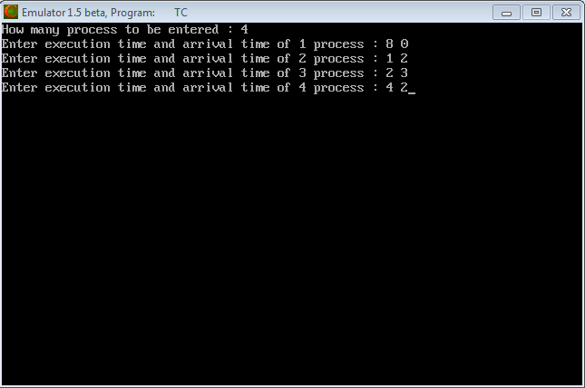 Programmers Area C Program To Implement Srtf Cpu Scheduling Algorithm