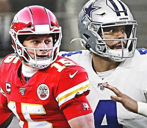 Mahomes & Prescott are 2021 highest-paid QBs in NFL fields - SportsHistori