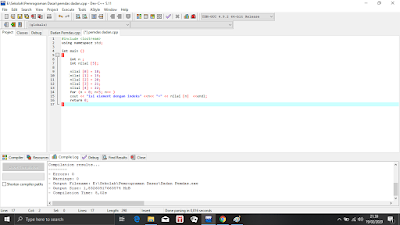 Array 1 Dimensi: Pengertian Array Satu Dimensi dan Contoh Pemrogramannya