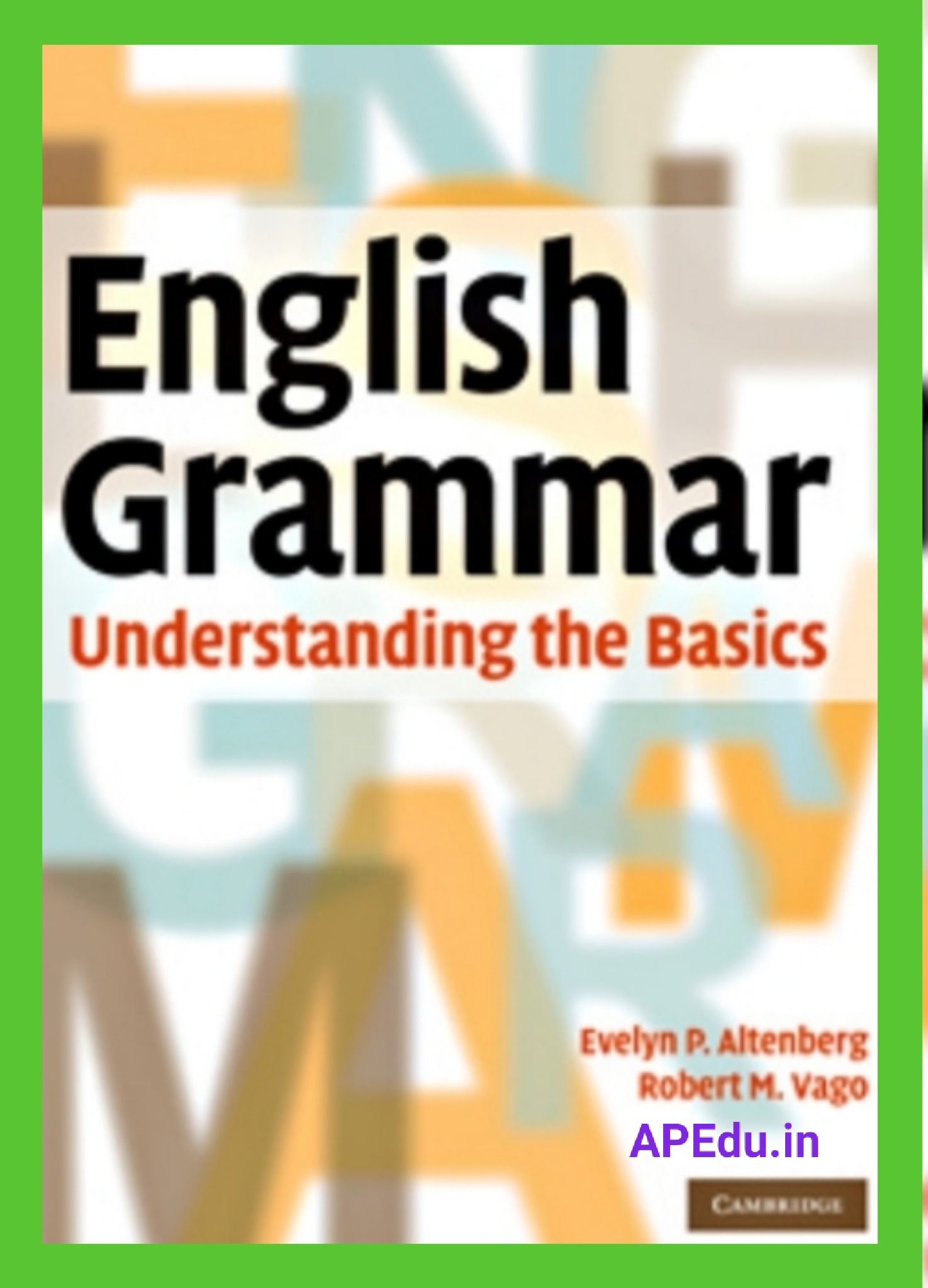 English Grammar Understanding The Basics APEdu english-grammar-understanding-the-basics-apedu