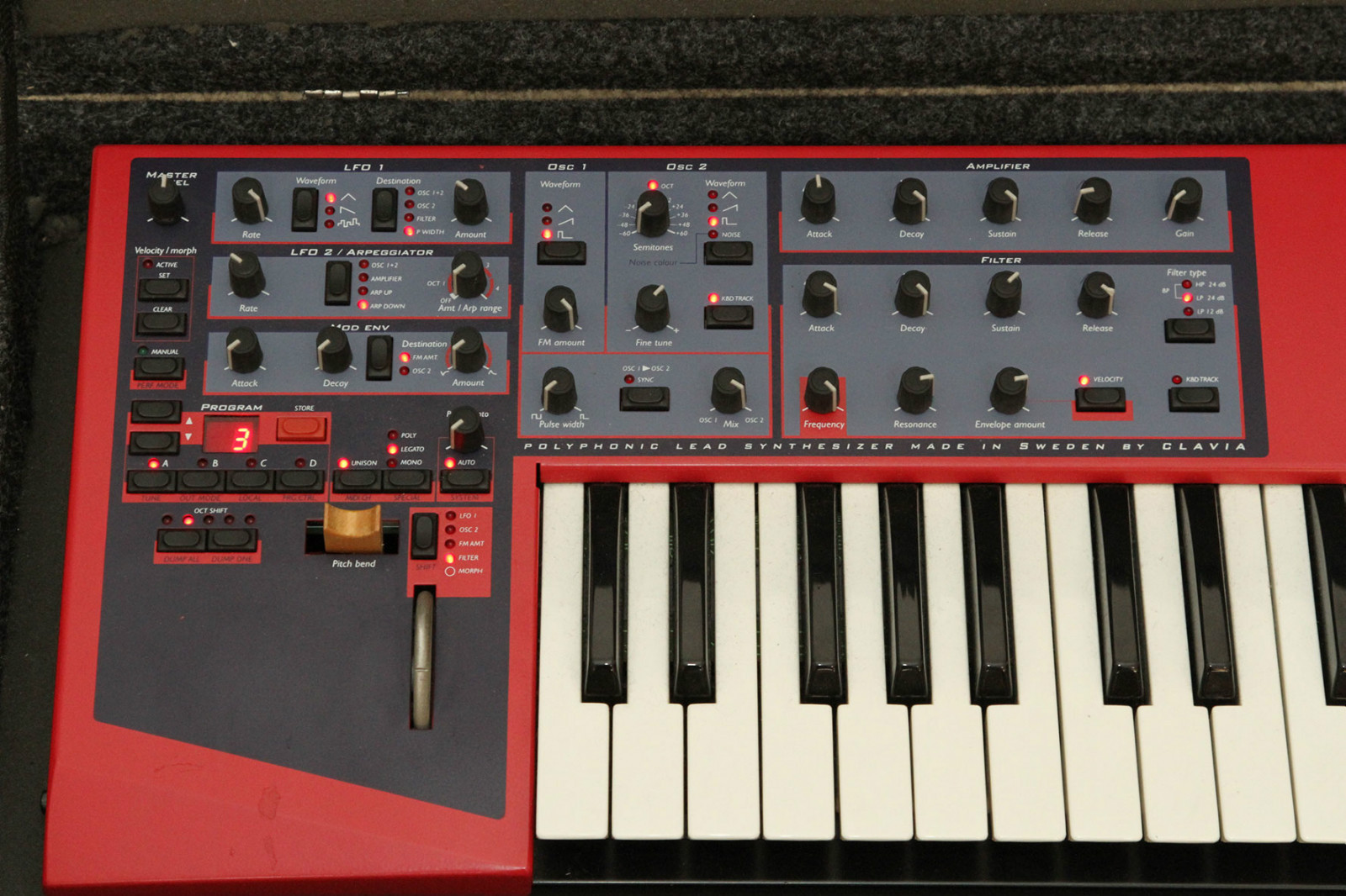 MATRIXSYNTH: NORD LEAD POLYPHONIC SYNTHESIZER BY CLAVIA