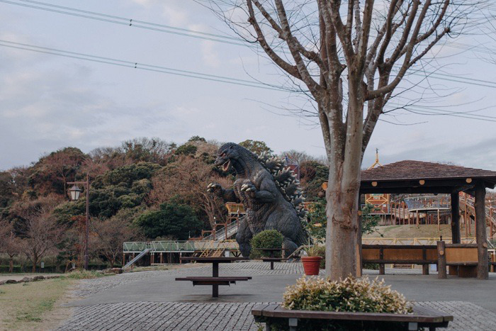 Burntfeather: Japan Road Trip: Giant Godzilla Slide