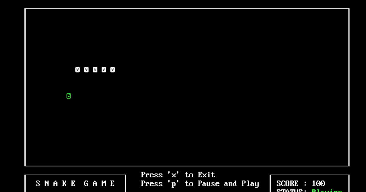 How to make snack game in c graphics - C Graphics
