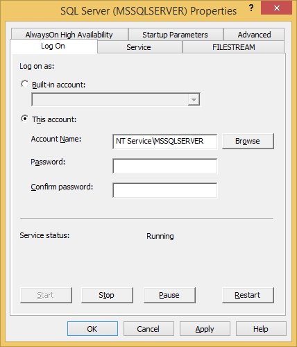 Dinesh's Blog :::: Being Compiled ::::: How to find NT Service ...