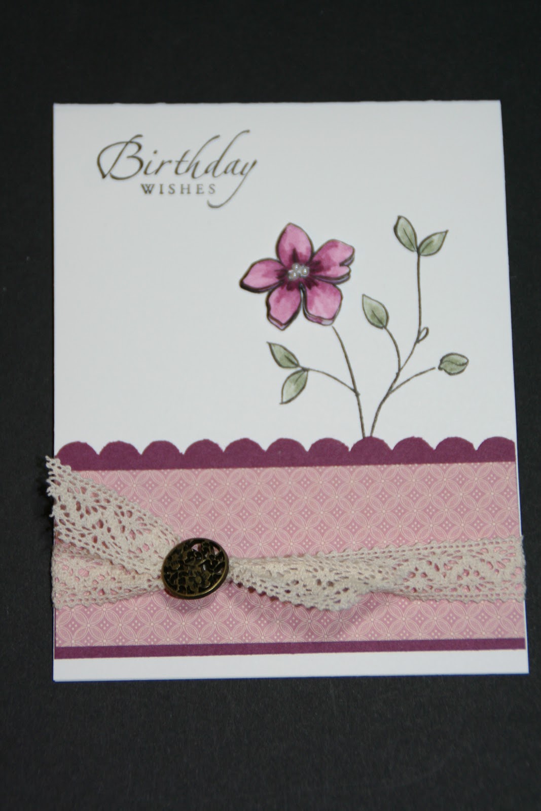 My Creative Corner!: Flower Fancy Birthday Card