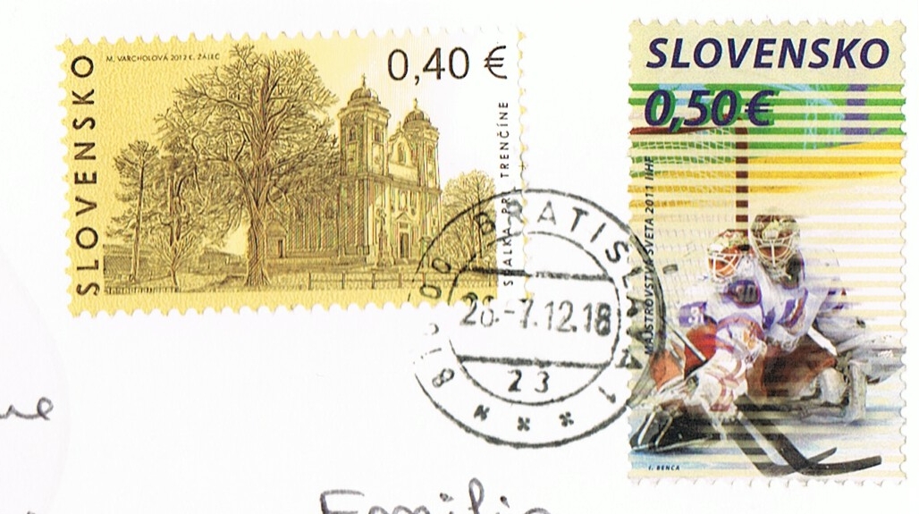 Postcards in my mailbox: Postcard from Slovakia