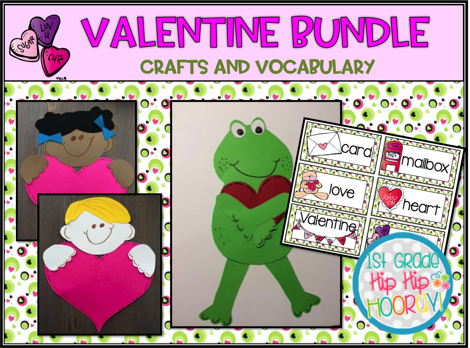 1st Grade Hip Hip Hooray!: Valentine's Day February 14th