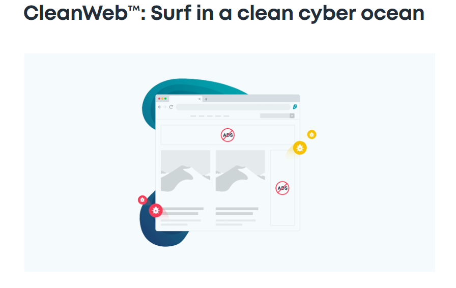 CleanWeb - Protect Yourself from Phishing attempts & ads Trackers