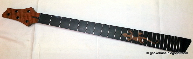 Creating a Warmoth Gecko 5-String Bass Guitar: March 2013