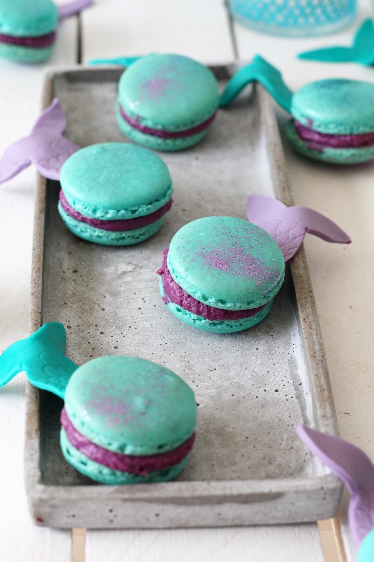 Mermaid Macarons - Biskuitwerkstatt