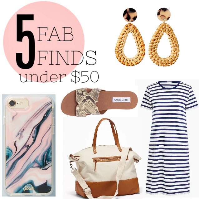 5 Fab Finds Under $50 | Pieces of a Mom