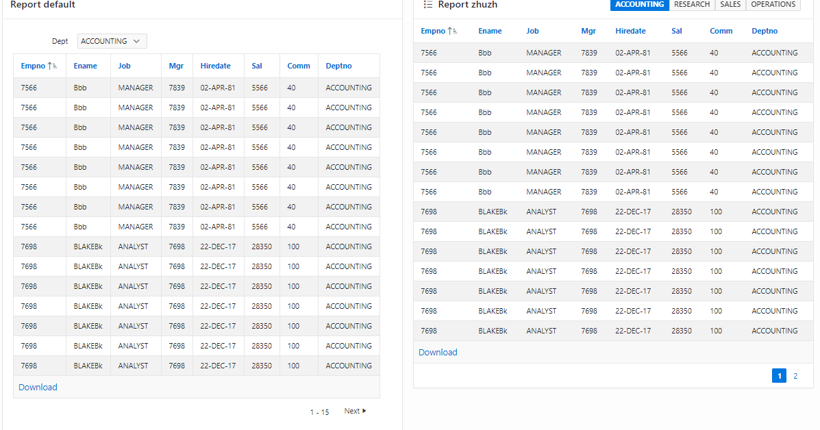 Grassroots Oracle: Tweaking Classic Reports