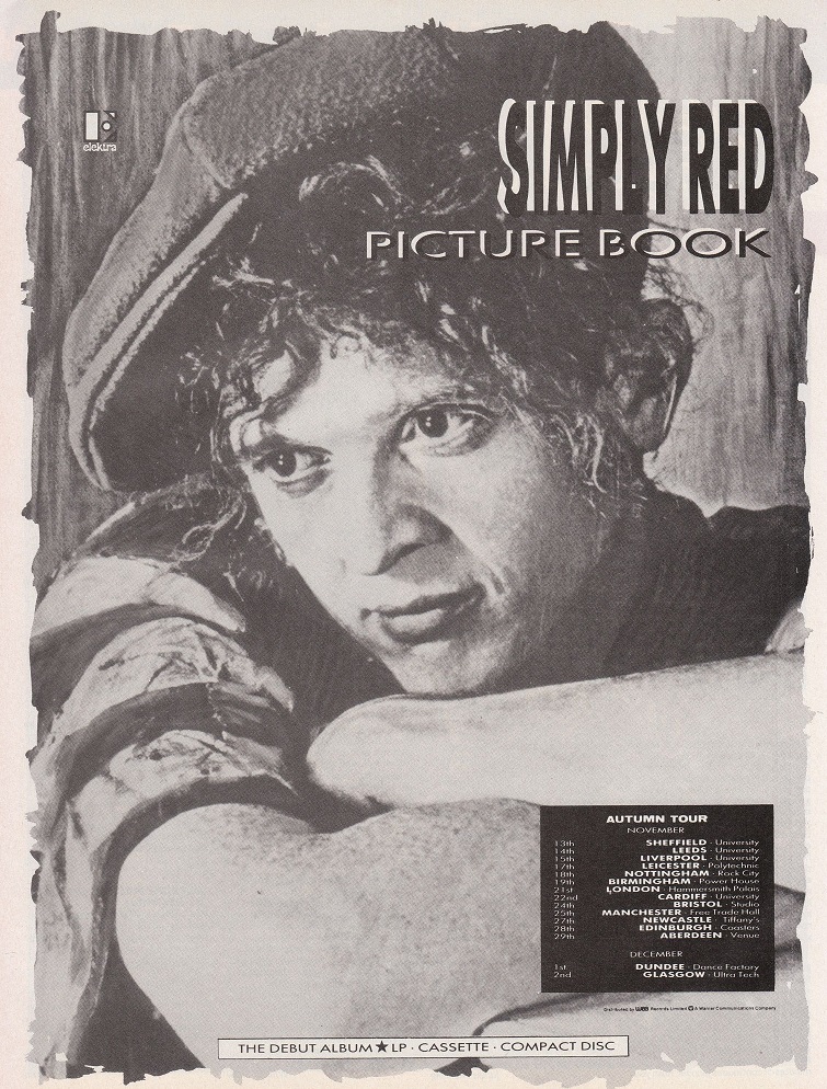 Top Of The Pop Culture 80s: Simply Red - Picture Book - 1985