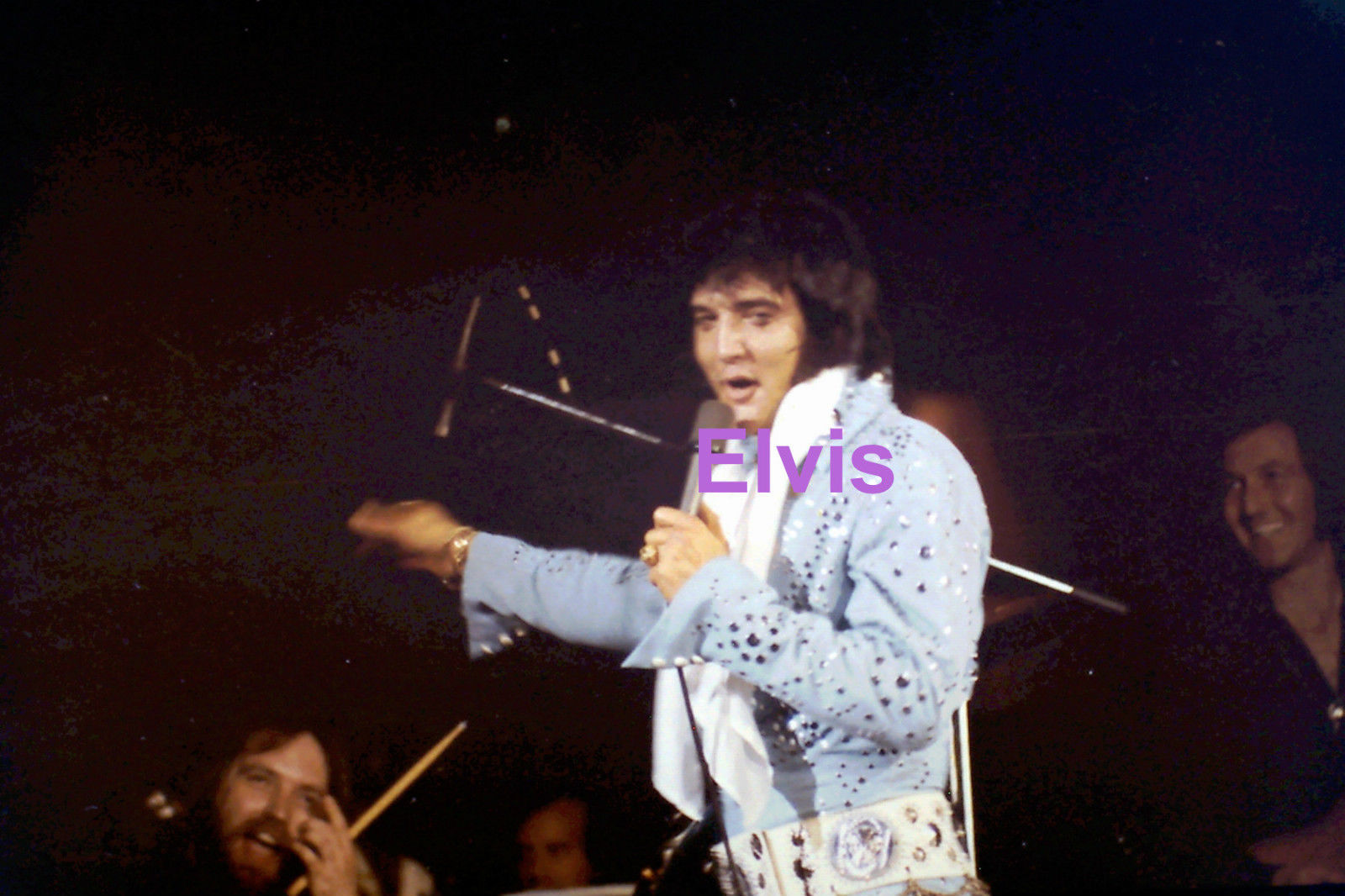 Elvis Presley . . . : Jumpsuit - Blue Powder