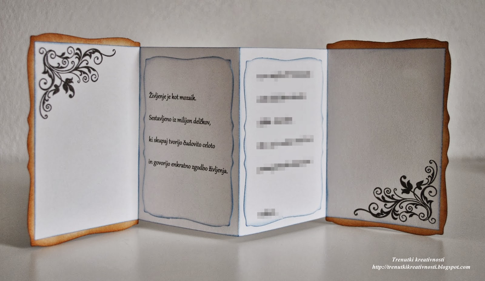 TRENUTKI KREATIVNOSTI: Krstna vabila malo drugače