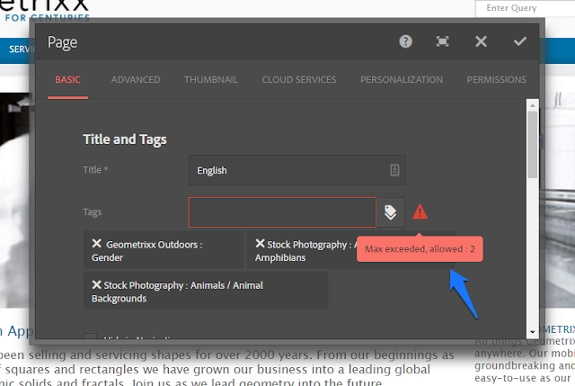 Experiencing Adobe Experience Manager Aem Cq Aem 62 Touch Ui Validator For Restricting
