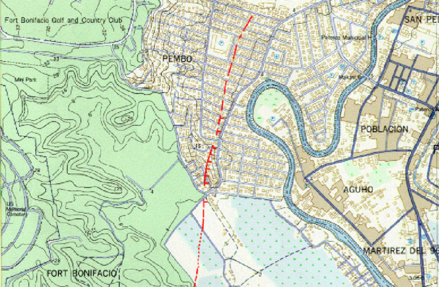The Pinoy Informer: PHIVOLCS' Marikina Fault Line Map for Taguig City ...