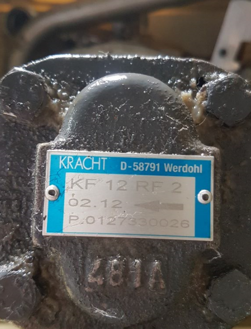 KRACHT VIETNAM | PUMP HEAD | D-58791 | KF 12 RF 2 | P.0127330026 - AUTOMATION