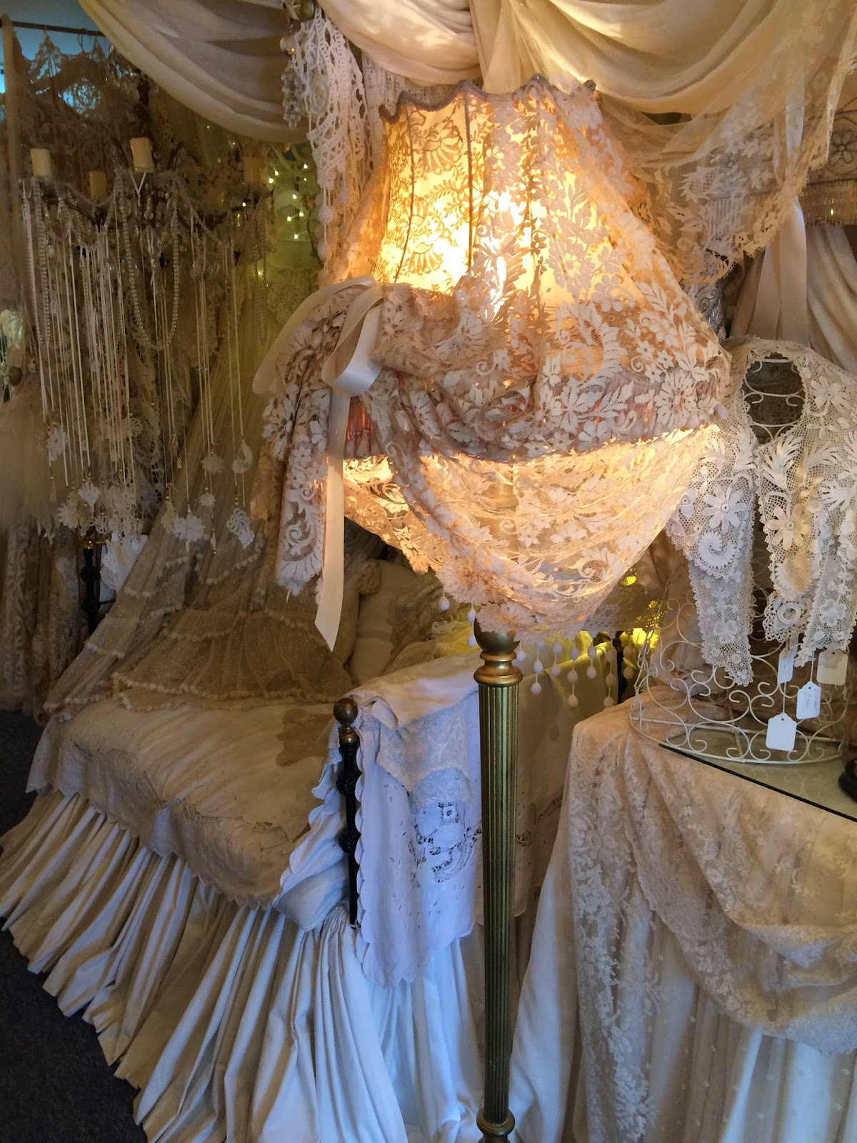 Rosemary Cathcart Antique Lace and Vintage Fashion: Sheelin Lace Shop