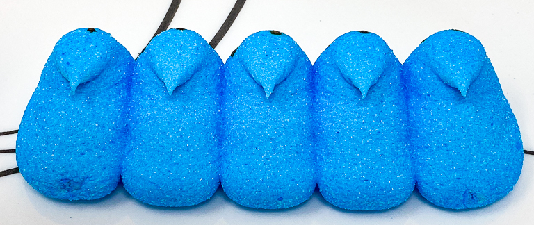 Tales of the Flowers: Blue Raspberry Peeps