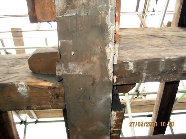 Friends of George Street: Day 39 - Roof Structure - Purlins and ...