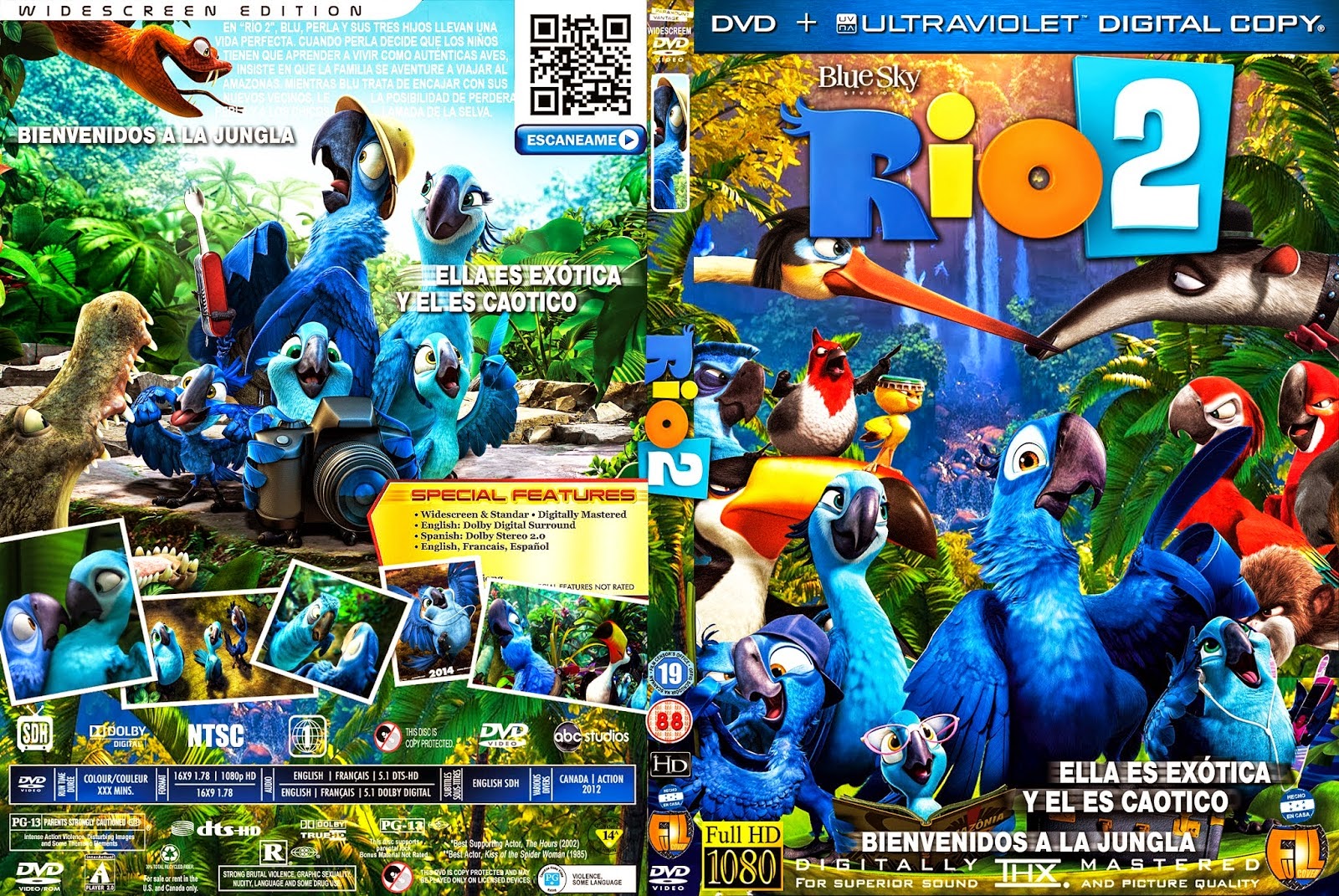 Cover: Rio 2 dvd
