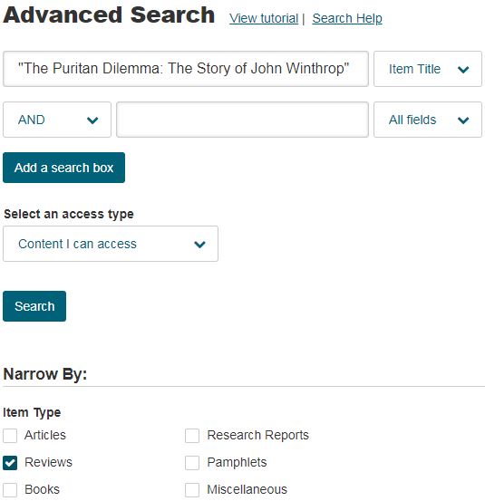 Spotlight on ...: Impress Your Professor More With JSTOR!