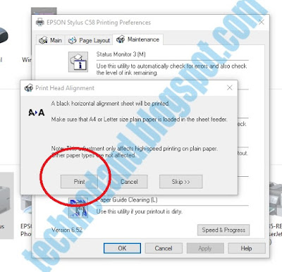 Cara Seting Alignment Printer Epson yang Hasil Berbayang Dengan Mudah ...