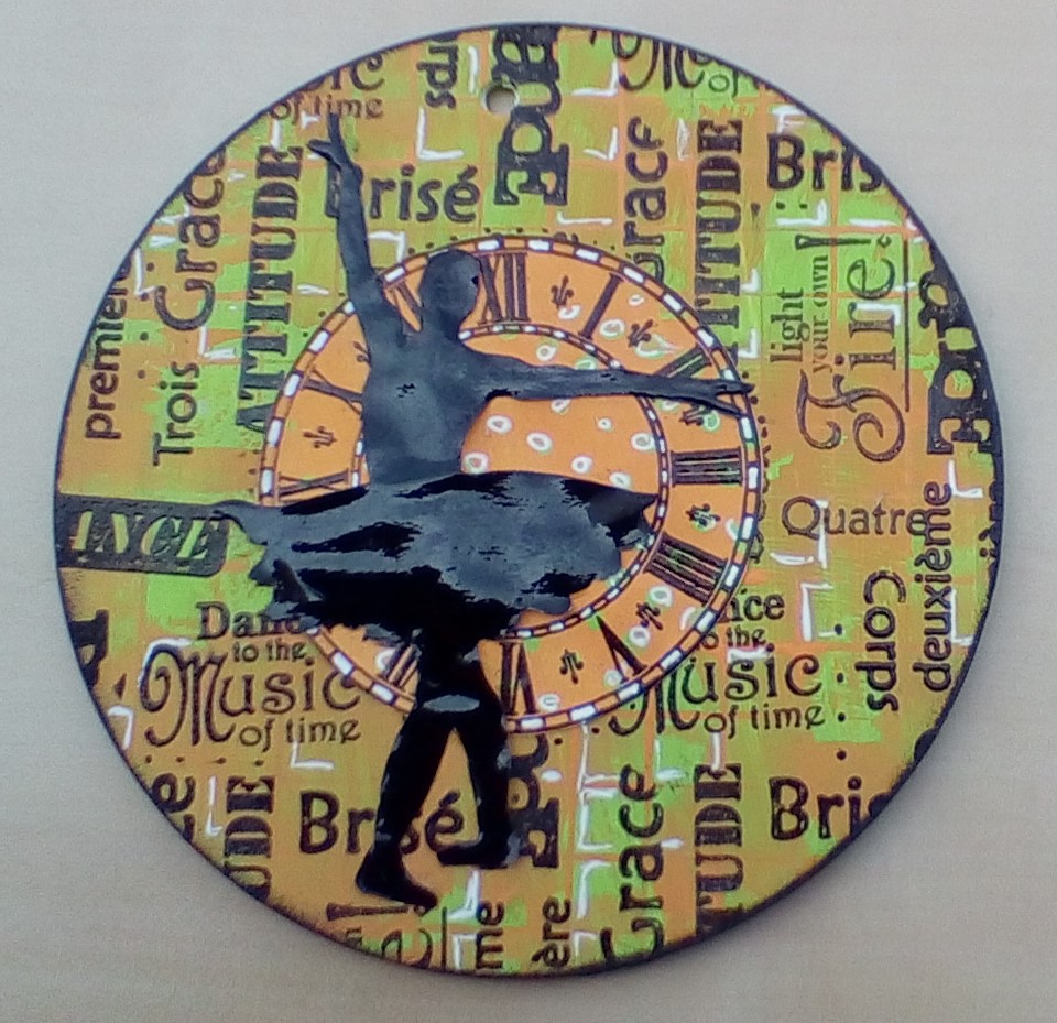 The Artistic Stamper Creative Team Blog: Altered CD by Gemma Hynes