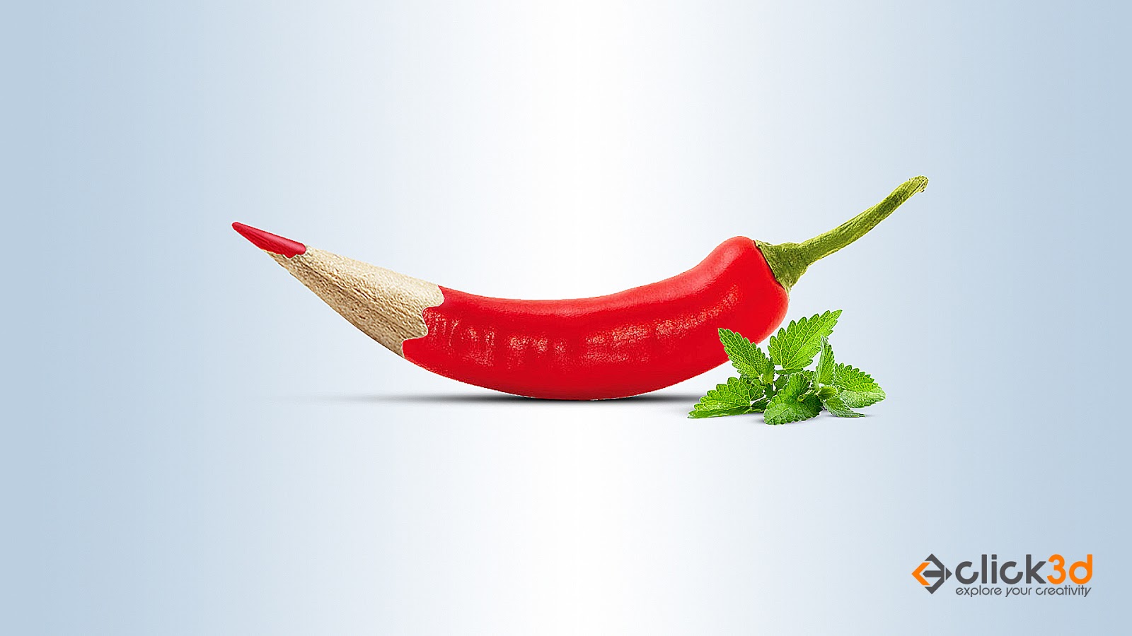 Photo Manipulation | Photoshop Tutorial | chilli Manipulation | click3d