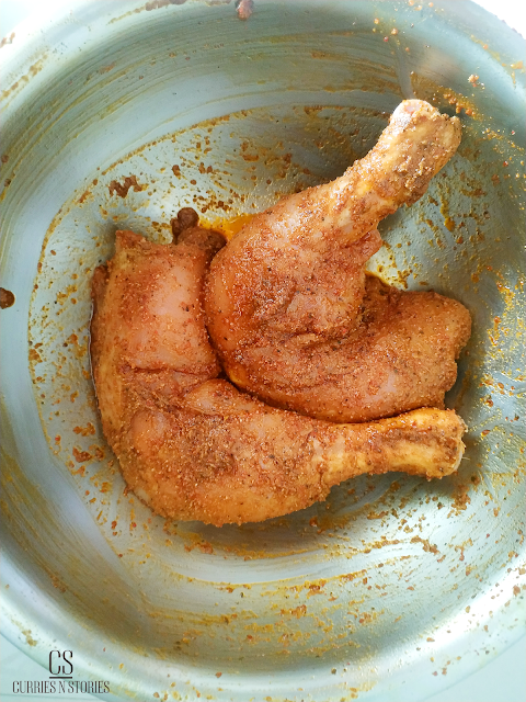 Arabic Chicken Mandi | Smokey Chicken & Rice - Curries & Stories