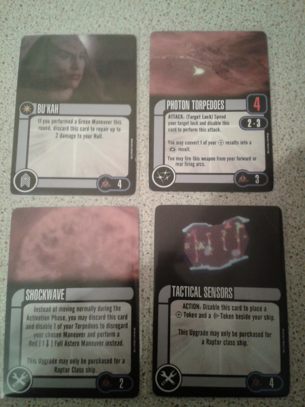 Star Trek Attack Wing Klingon Somraw Raptor class unboxing