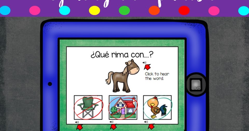 BOOM Cards-Rhyming in Spanish- Amazing and Fun Resource for Digital ...