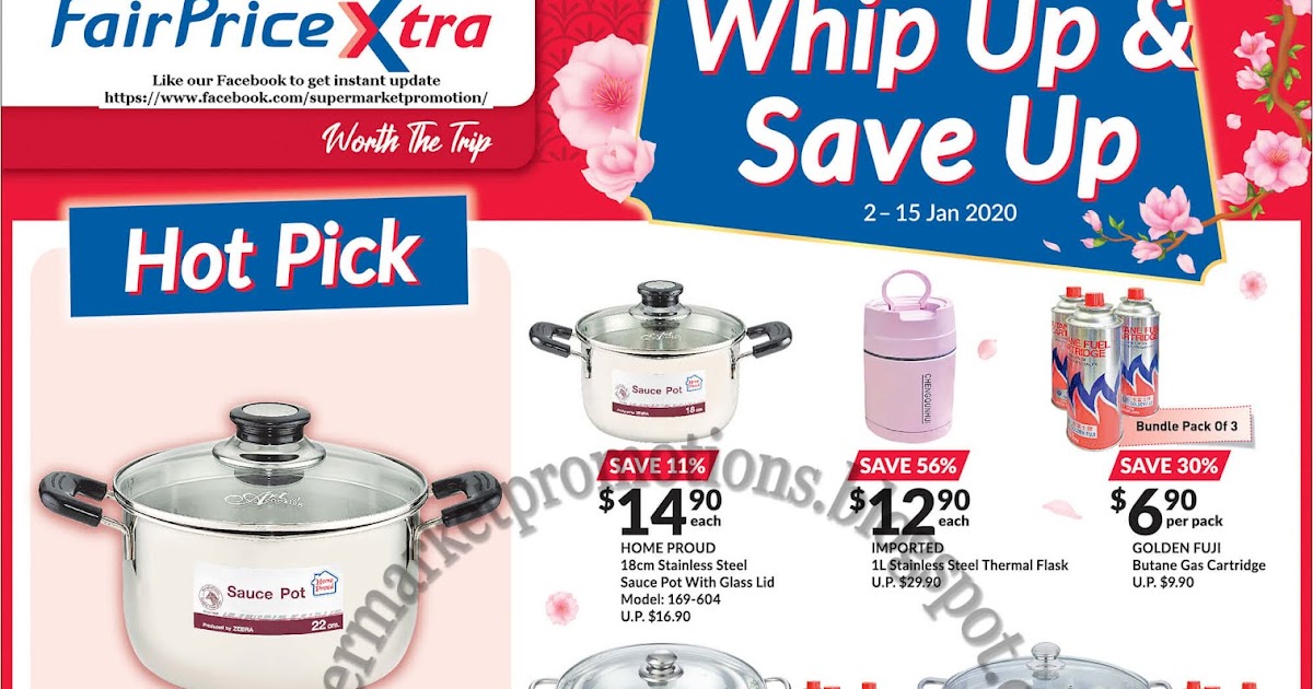 NTUC FairPrice Xtra Household Fair 02 - 15 January 2020 ~ Supermarket ...