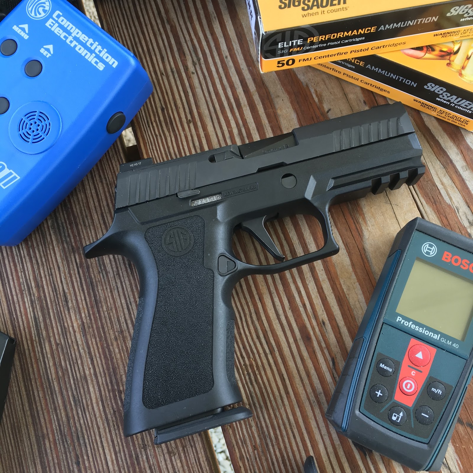 View From The Porch: Sensor display...