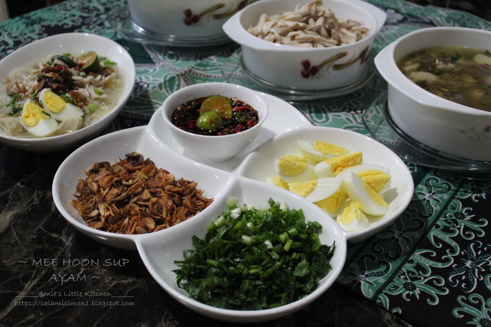 Mee Hoon Sup Ayam Simple Dimple! - Amie's Little Kitchen