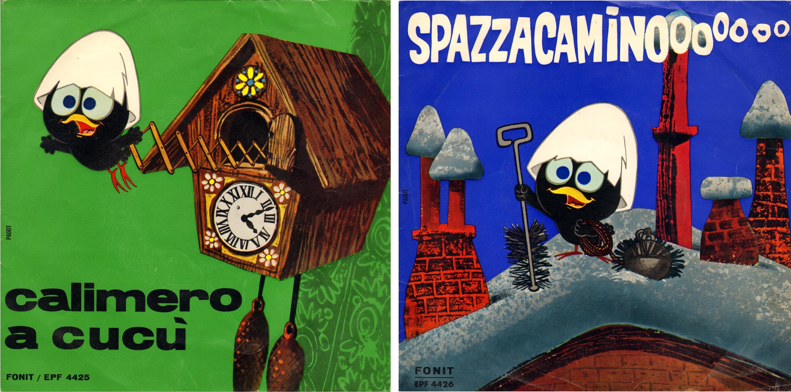 GENERAZIONI e "PICK-UP": CALIMERO, il pulcino nero (personaggio di Nino ...