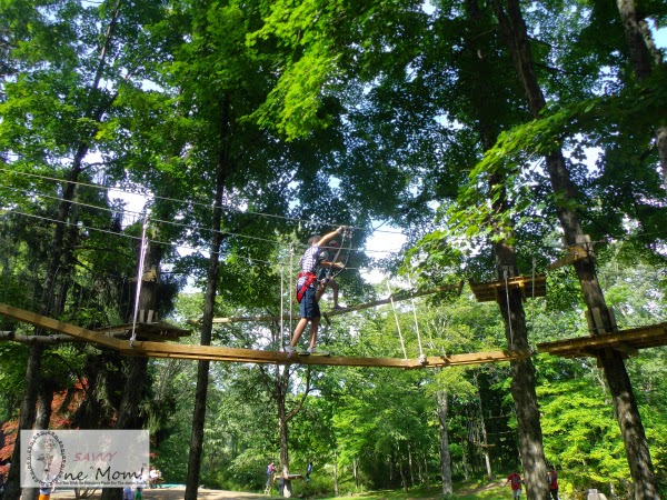 One Savvy Mom ™ | NYC Area Mom Blog: Pocono TreeVentures Aerial Ropes ...