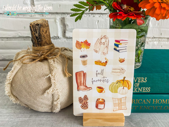 Free Fall Favorites Printables | i should be mopping the floor