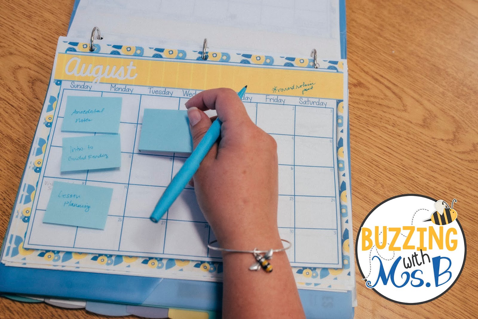 Planning a PD calendar - Buzzing with Ms. B