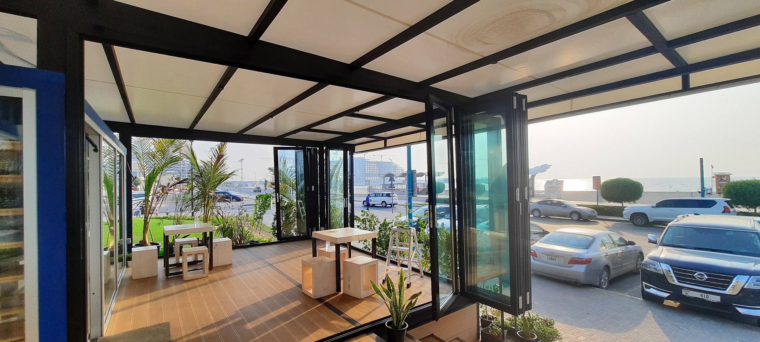 Container cafe Dubai UAE | Container cafe conversion Dubai | Arabian ...