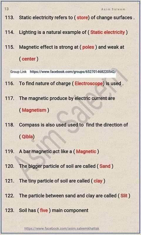 KNOWLEDGE FOR ALL: GENERAL SCIENCE (PRIMARY TO ELEMENTARY) MCQS FOR PST ...