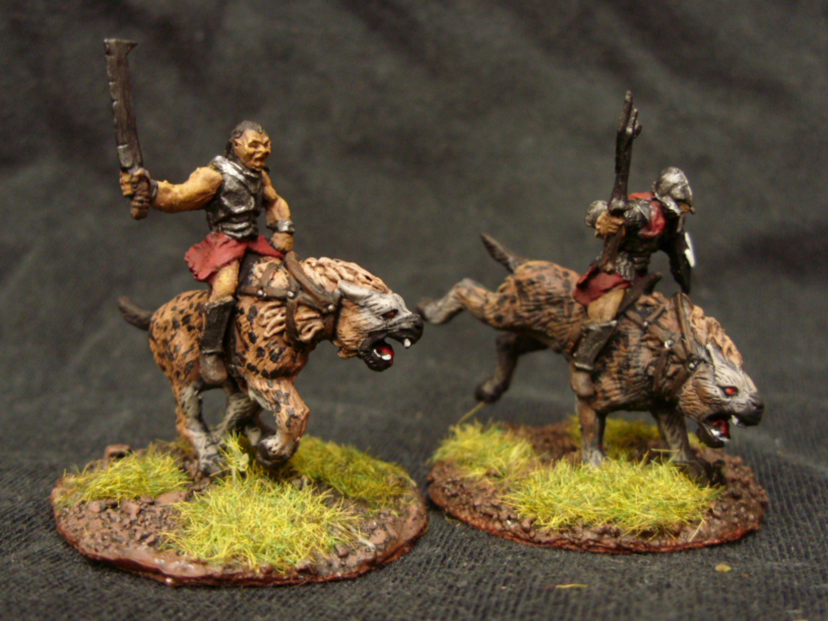 Paul´s Bods: Uruks riding Wargs