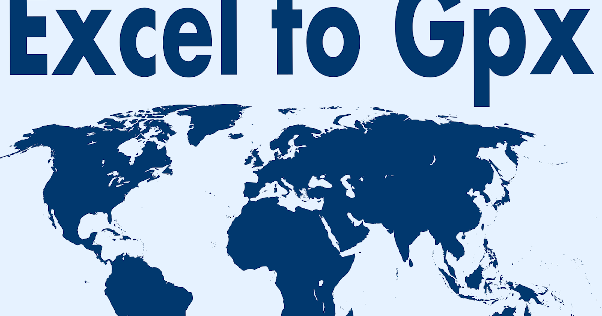 Whiterock Software Convert Excel File To Gpx Whiterock Software Convert Excel File To Gpx