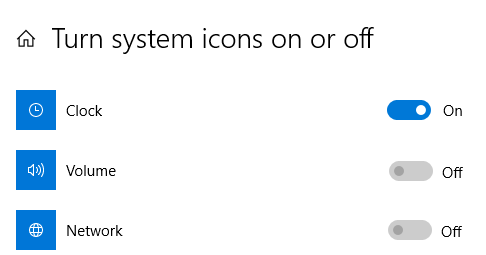Missing System Icons from the TaskBar - voltol