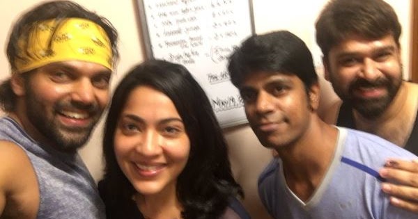 FactMug: Actor Arya doing gym workout with VJ Ramya