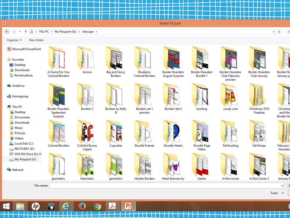 How to Insert Borders/Clipart/Plus Enter to Win Some of My Borders ...