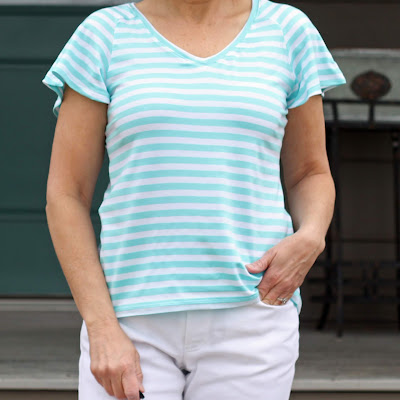 Girls in the Garden: Simplicity 1463 - Stripe Knit