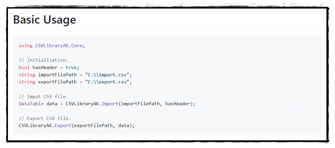 C#.Net Core: Import/Export CSV Library - Asma's Blog