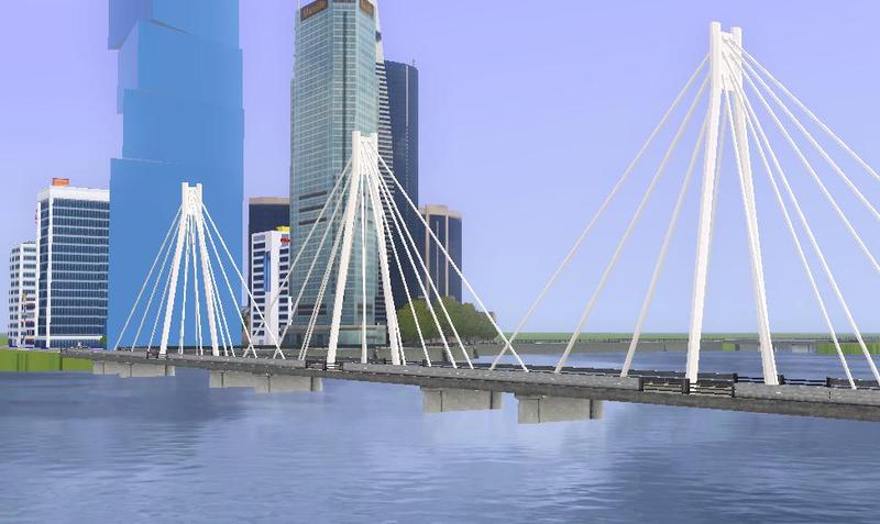 My Sims 3 Blog: Skyscrapers and Bridges by Monsoon Creations